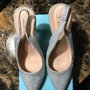 Shoes | Silver Rhinestone Prom Special Occasion Shoes | Poshmark
